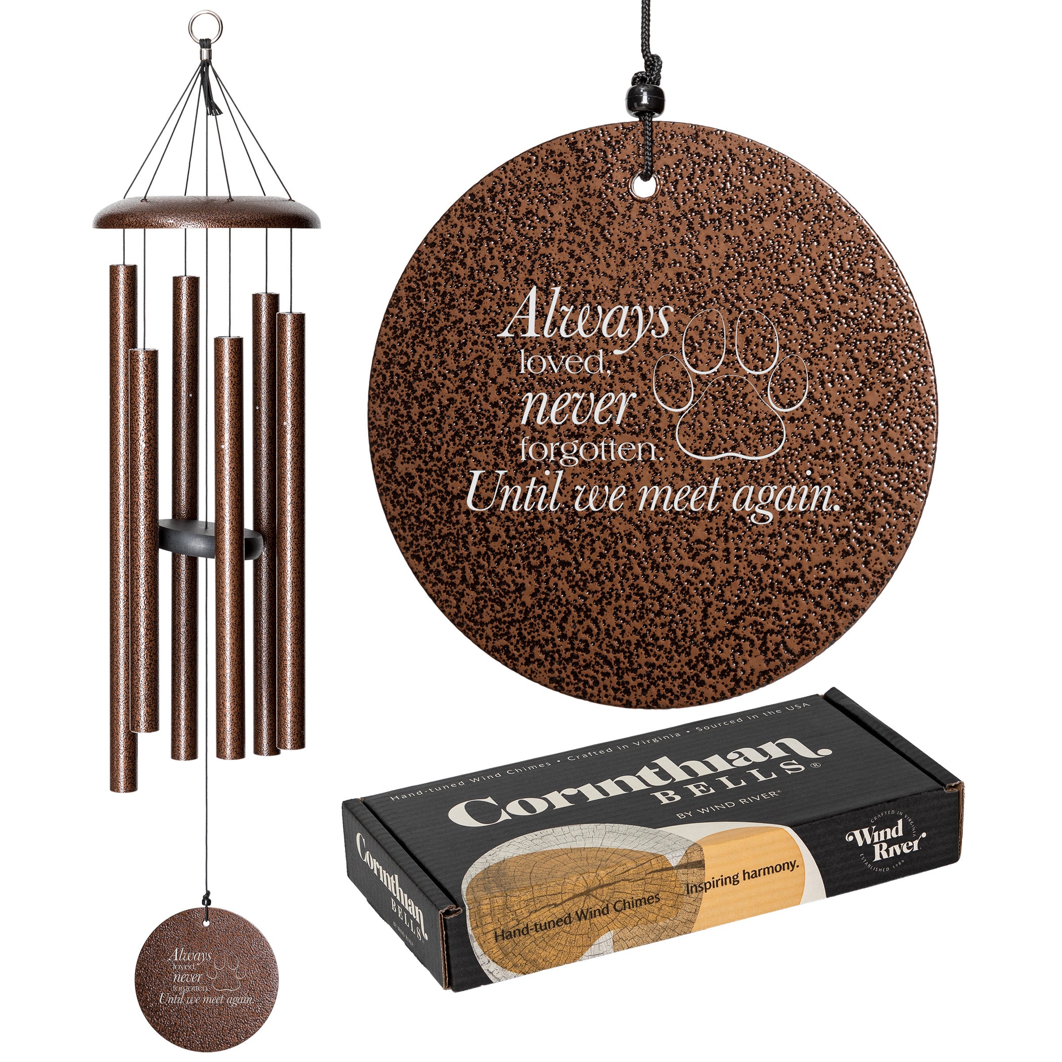 Wind chimes in E scale – Wind River