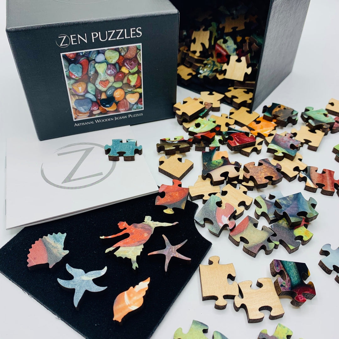 Zen Puzzles Wooden Jigsaw Puzzle - Found Love – Wind River
