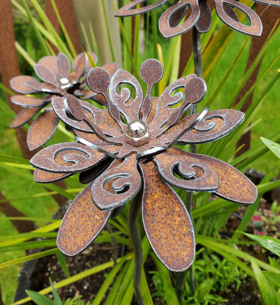 Metal Art Projects Flowers Metal Art Flowers Iowa Creations